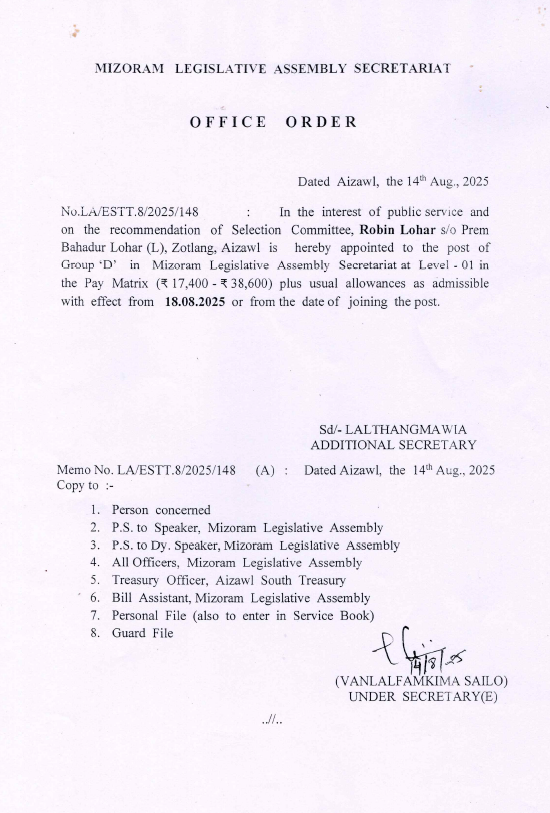 Mizoram Legislative Assembly