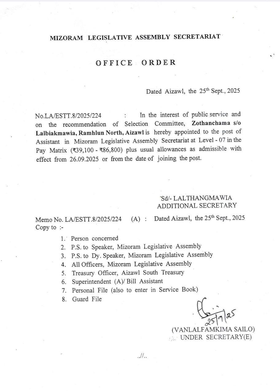 Mizoram Legislative Assembly